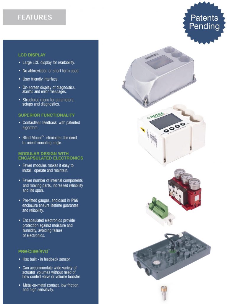 Positioner, ROTEX Rotex Smart Positioner - KC Mahanakorn Co.,Ltd.